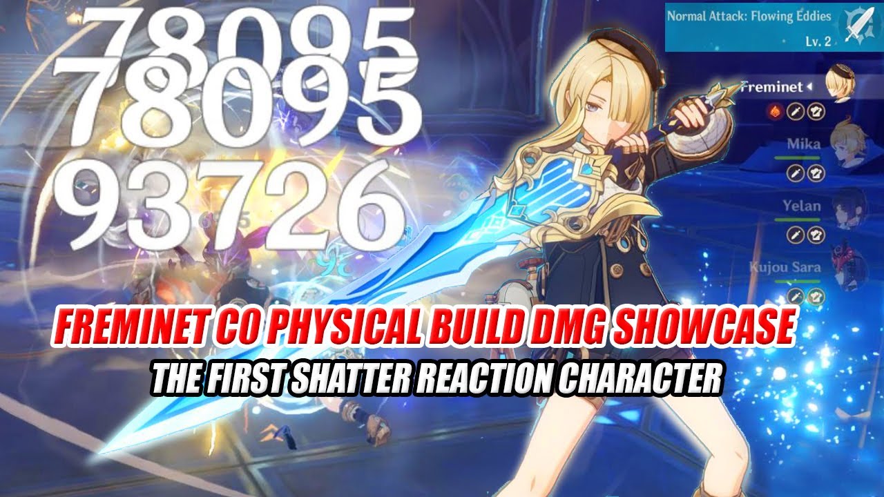 Freminet C0 Physical Build Talents Lv 2 DMG Showcase - The First ...