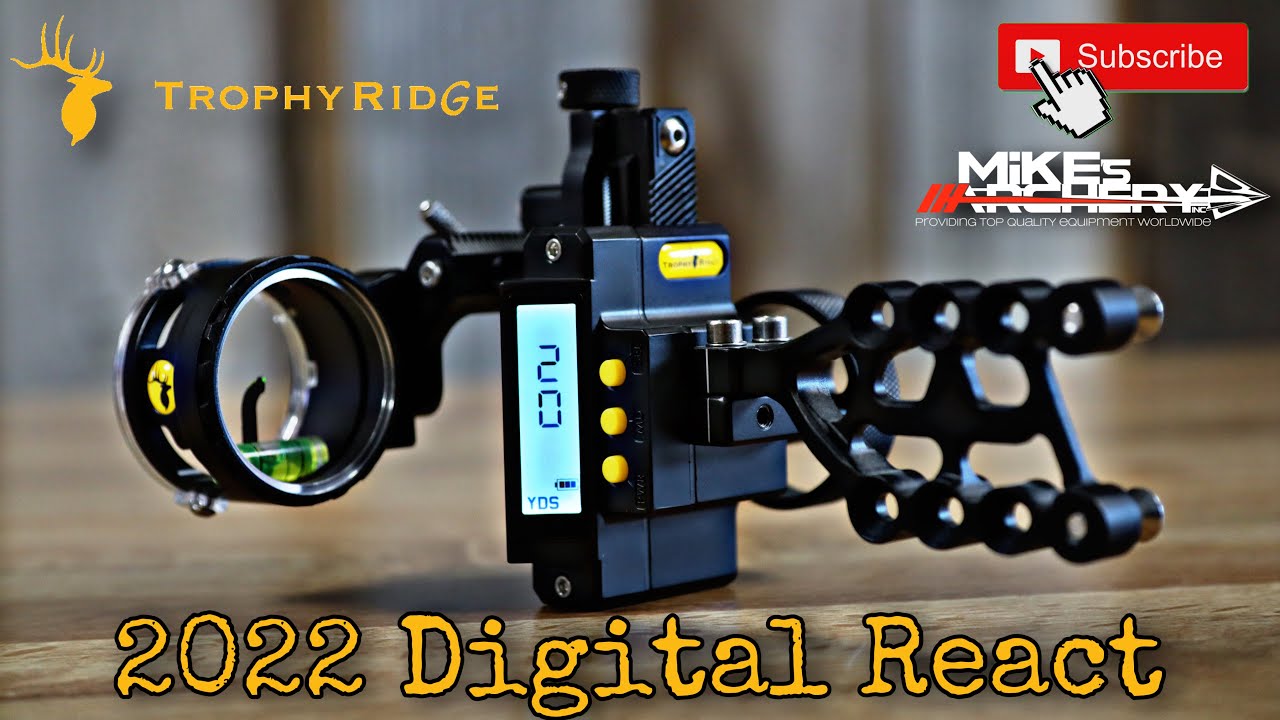 2022 Trophy Ridge Digital React Slider Sight Review by Mike's Archery ...