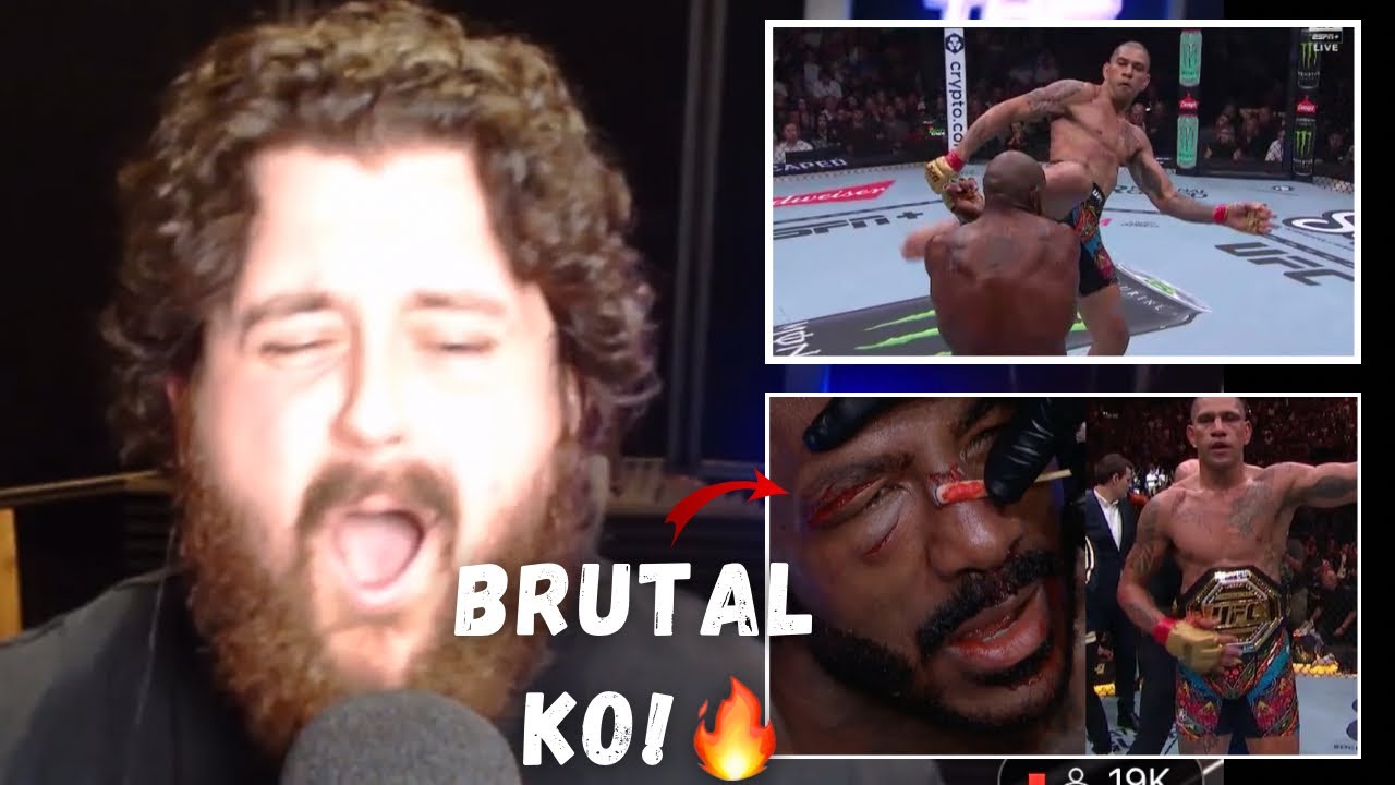MMA GURU reacts to Alex Pereira’s BLOODY KO vs Khalil Rountree Jr - UFC ...