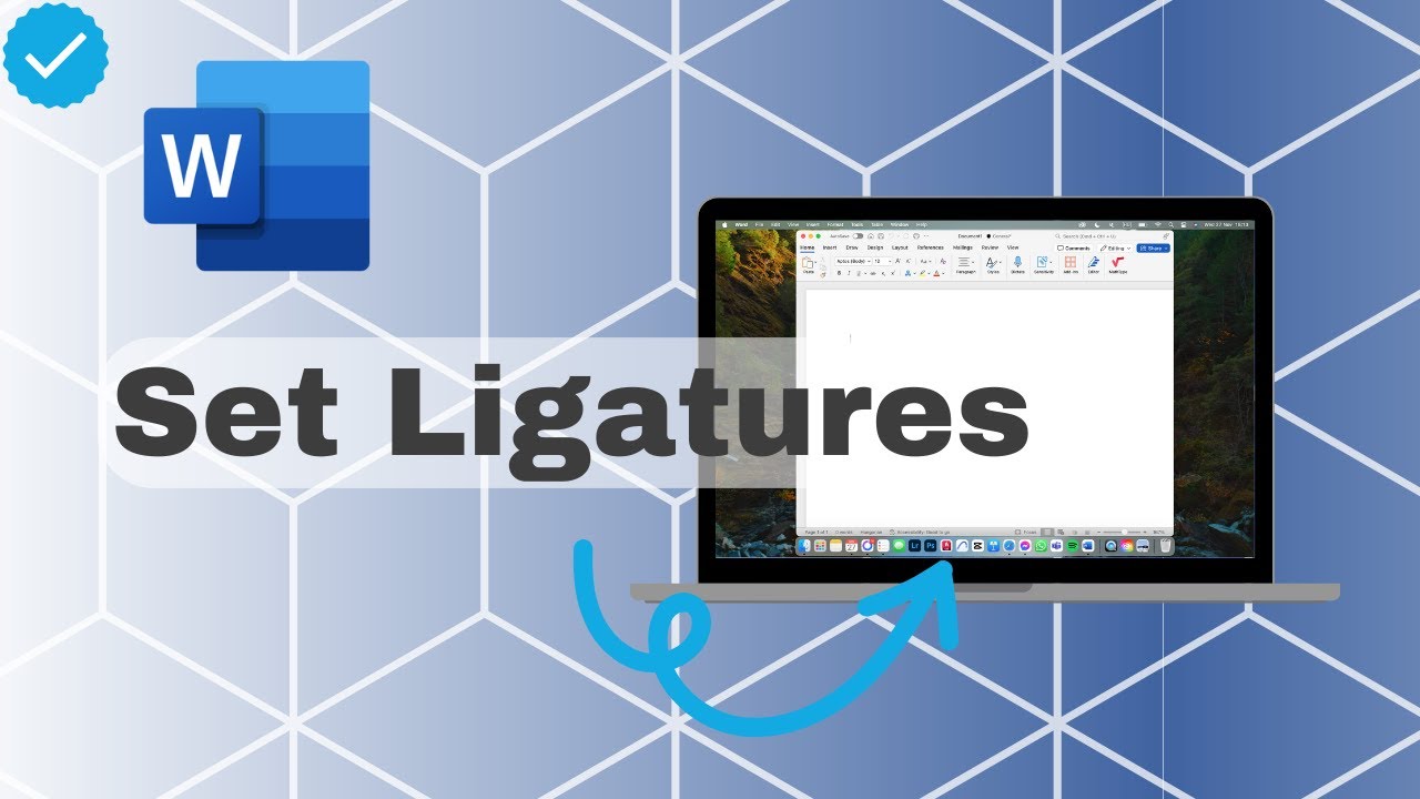 How To Set Ligatures In Word? - YouTube