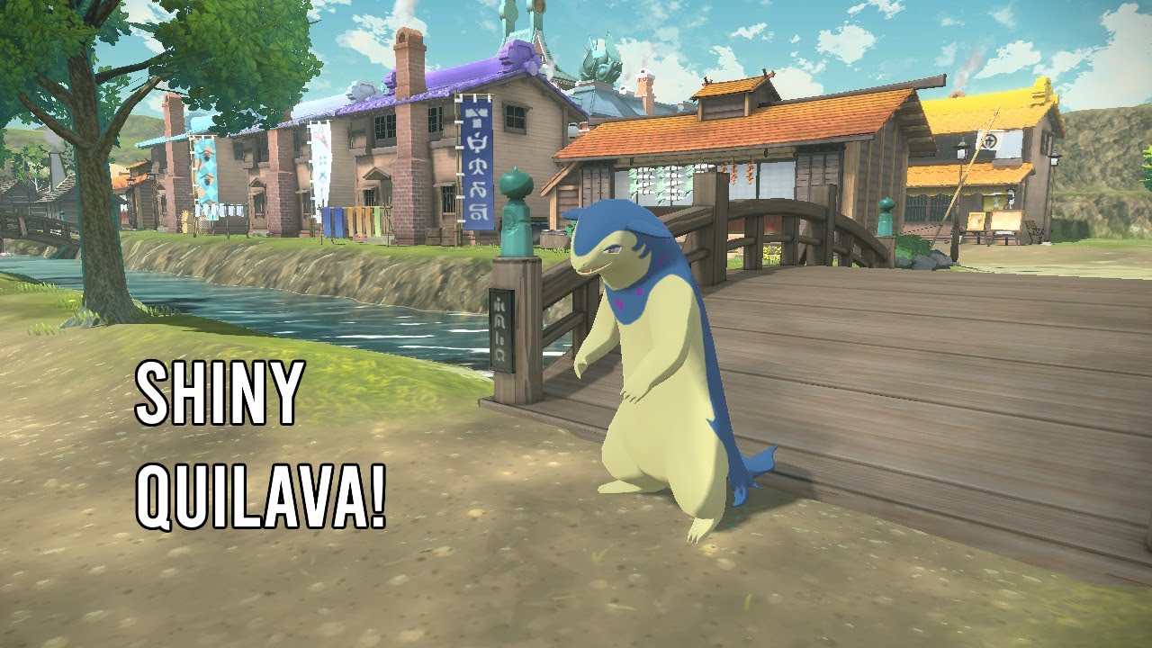 Shiny Quilava | Massive Mass Outbreak + Evolution - YouTube