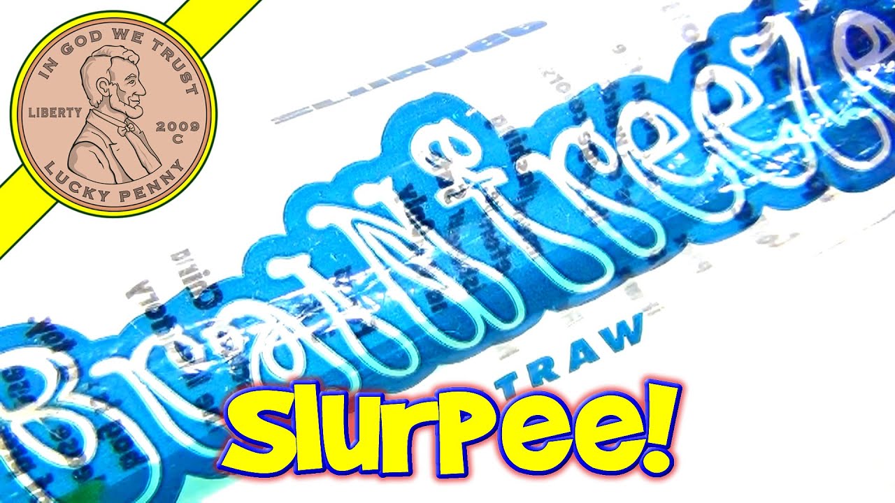 7-Eleven Brain Freeze Slurpee Straw with Purple Brain Collectible - YouTube
