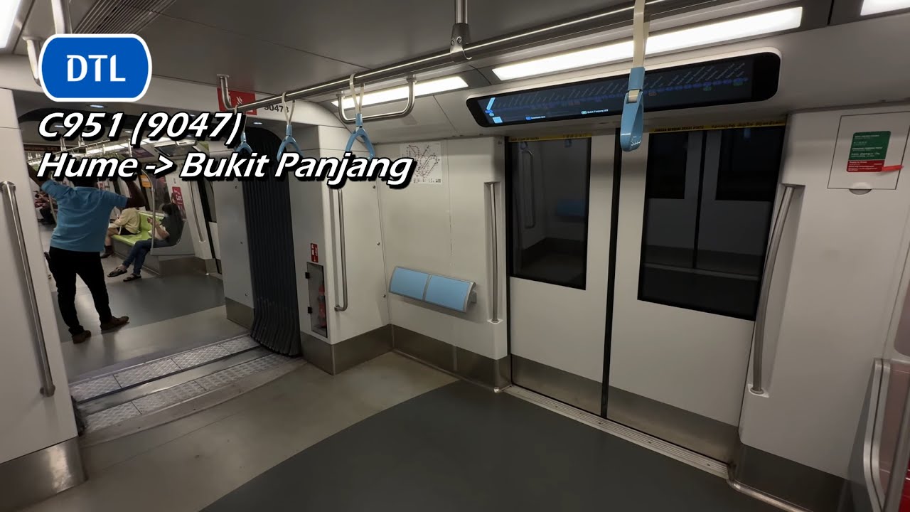 SBST - Bombardier C951 (9047) (Hume » Bukit Panjang) - YouTube