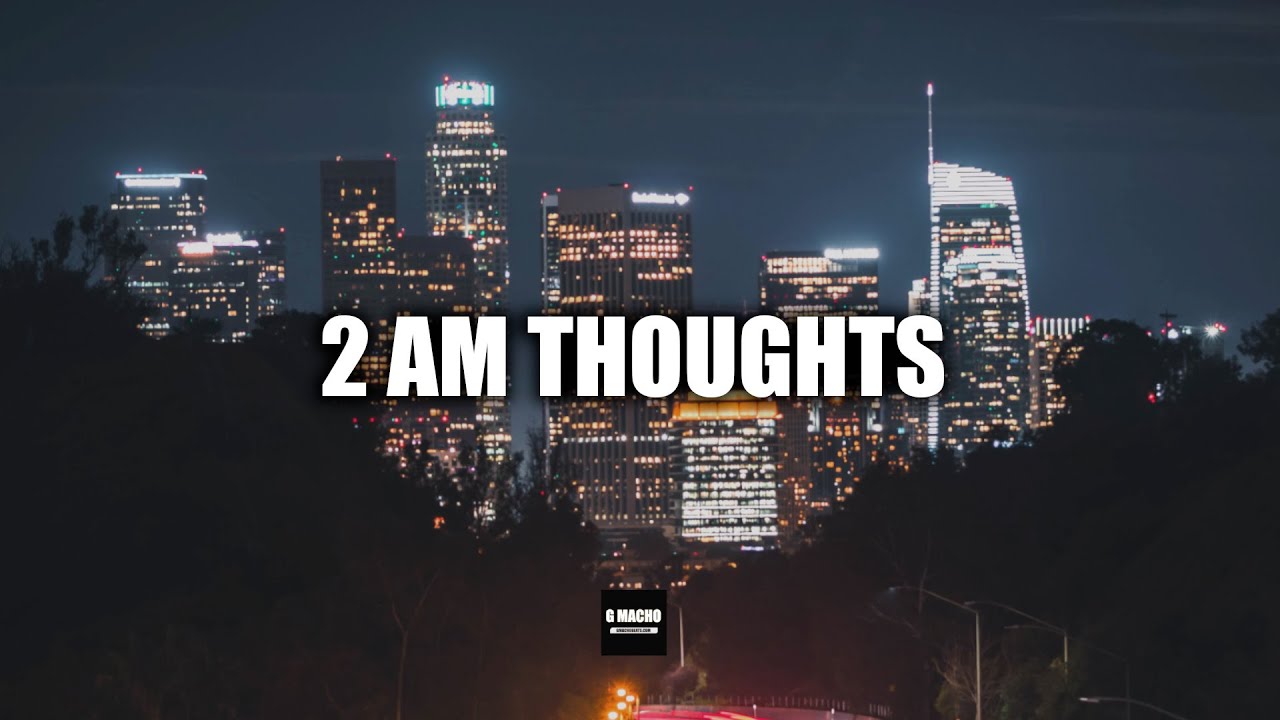 "2 AM THOUGHTS" - Sad Emotional Piano Rap Beat | Free Rap Hip Hop ...