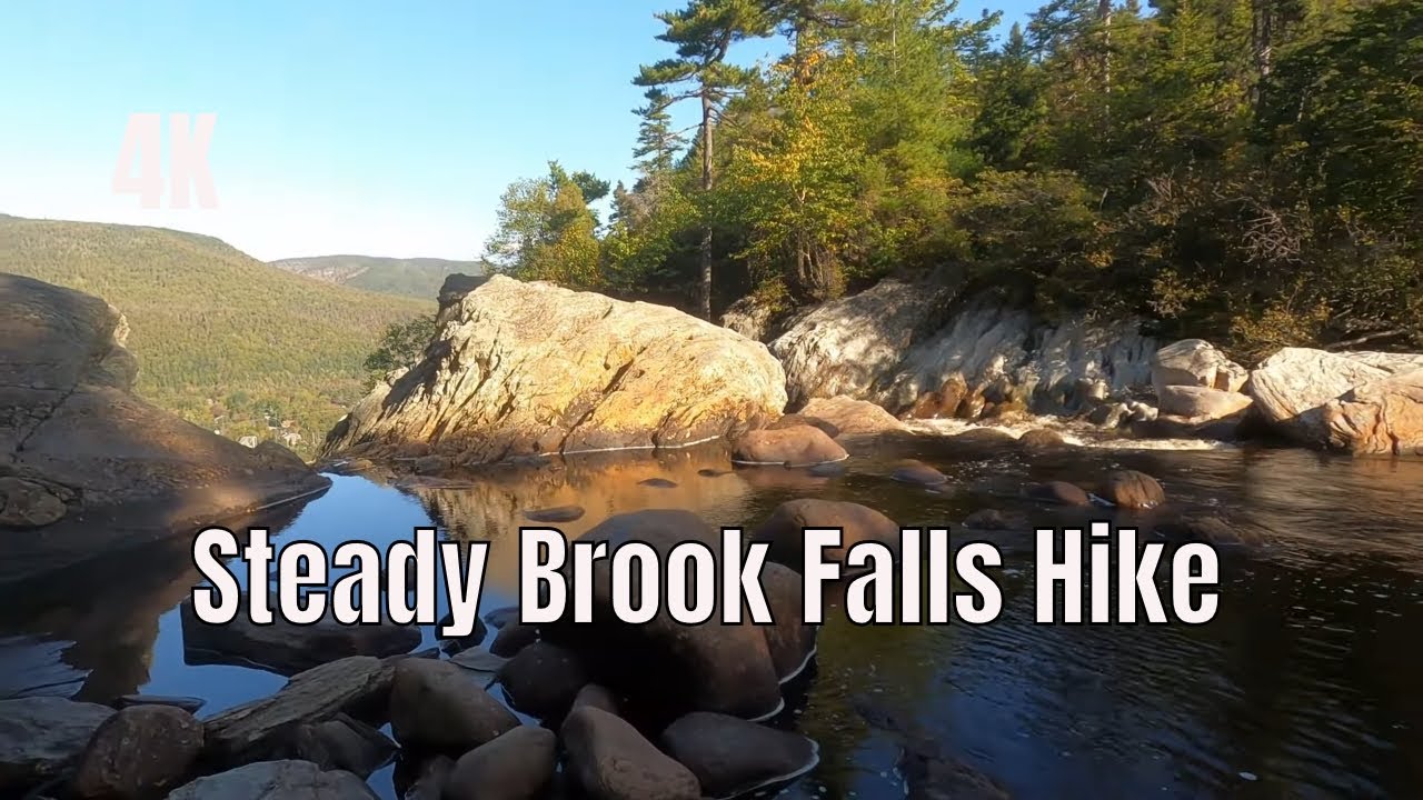 Steady Brook Falls Hike: A Journey to Natural Wonder - YouTube