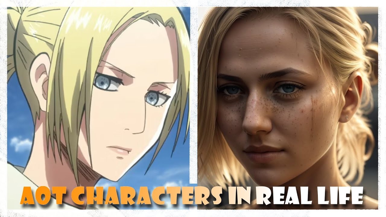 Attack On Titan #AOT 👁️‍🗨️ Characters In Real Life #attackontitan #ai ...