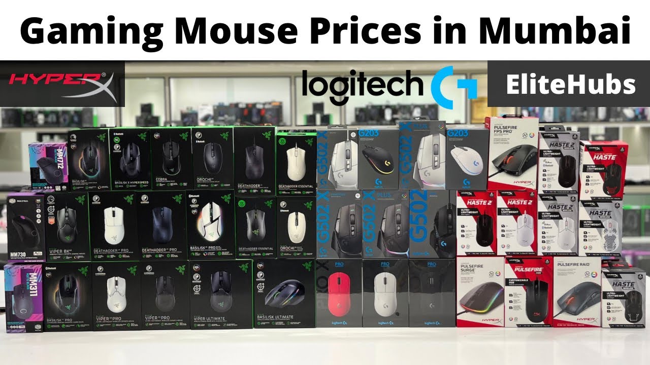 Latest Mid-Range Gaming Mouse Prices Mumbai | Elitehubs #gamingmouse ...