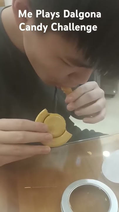 Me Doing Squid Game's Dalgona Candy Challenge #squidgame - YouTube