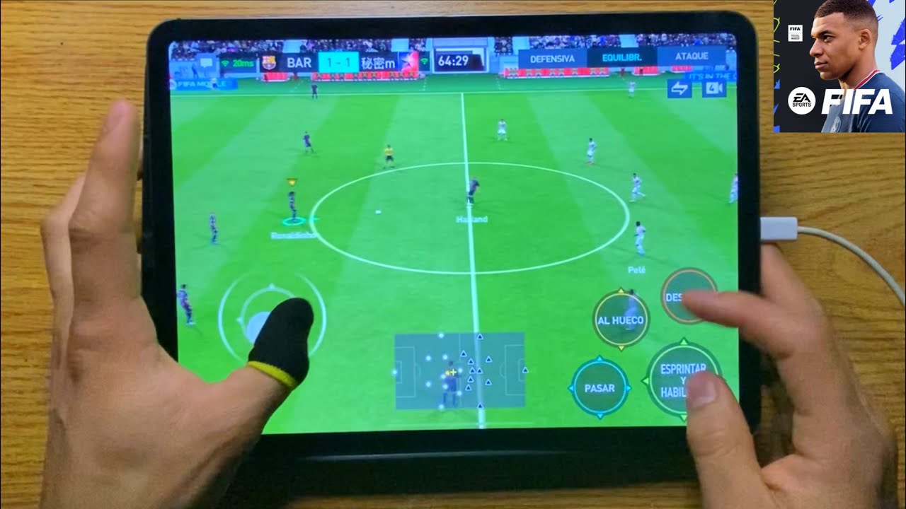[FIFA 22 MOBILE] En tablet IPad Pro #fifa22 #videojuegos - YouTube