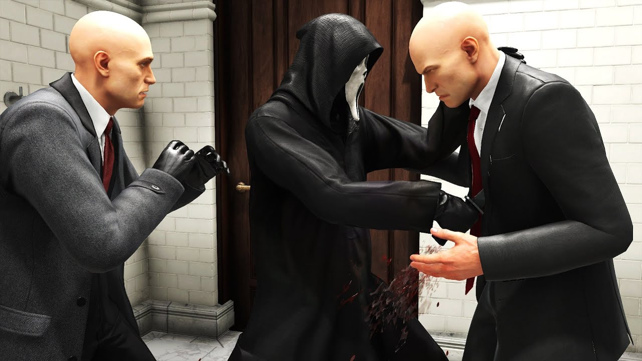 Hitman 3 New York Ghostface Kill 47 ! Narcissus Menswear Simulator Mod ...