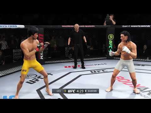 UFC 4 | Bruce Lee vs. Fiona Barron (CURVY MODEL) (EA Sports UFC 4)