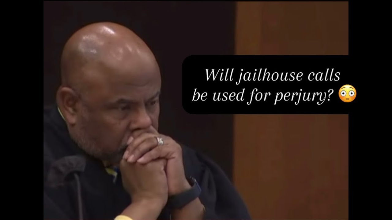 Day 29: Judge listens to State witness Adrian Bean jailhouse calls. # ...