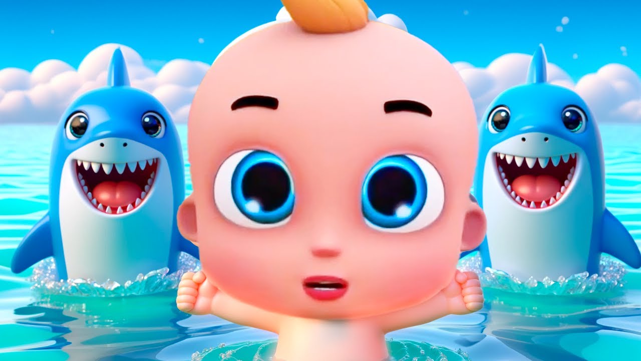 Baby Shark Family And More Songs For Kids | 3D Nursery Rhymes ...