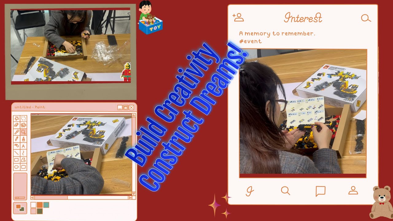 "Watching LEGO Assembly – Piece by Piece It Comes to Life!" 🧱 - YouTube