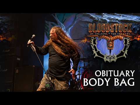 💀 When OBITUARY Took Over Bloodstock 2025 | Body Bag Live 🔥