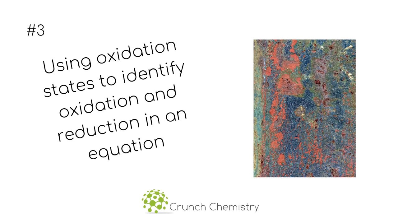 Using oxidation states to identify oxidation and reduction in a redox ...