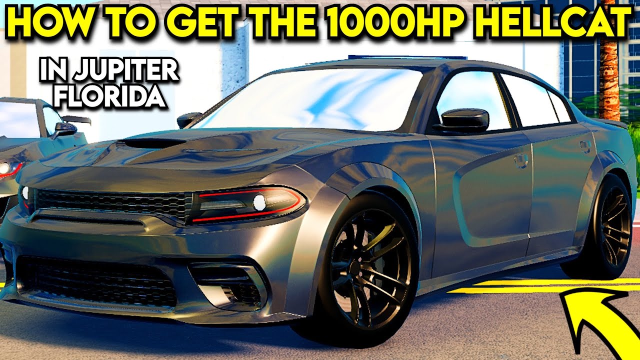 *FULL TUTORIAL* ON HOW TO GET THE NEW 1000HP HELLCAT IN THE JUPITER FLORIDA HALLOWEEN EVENT ...