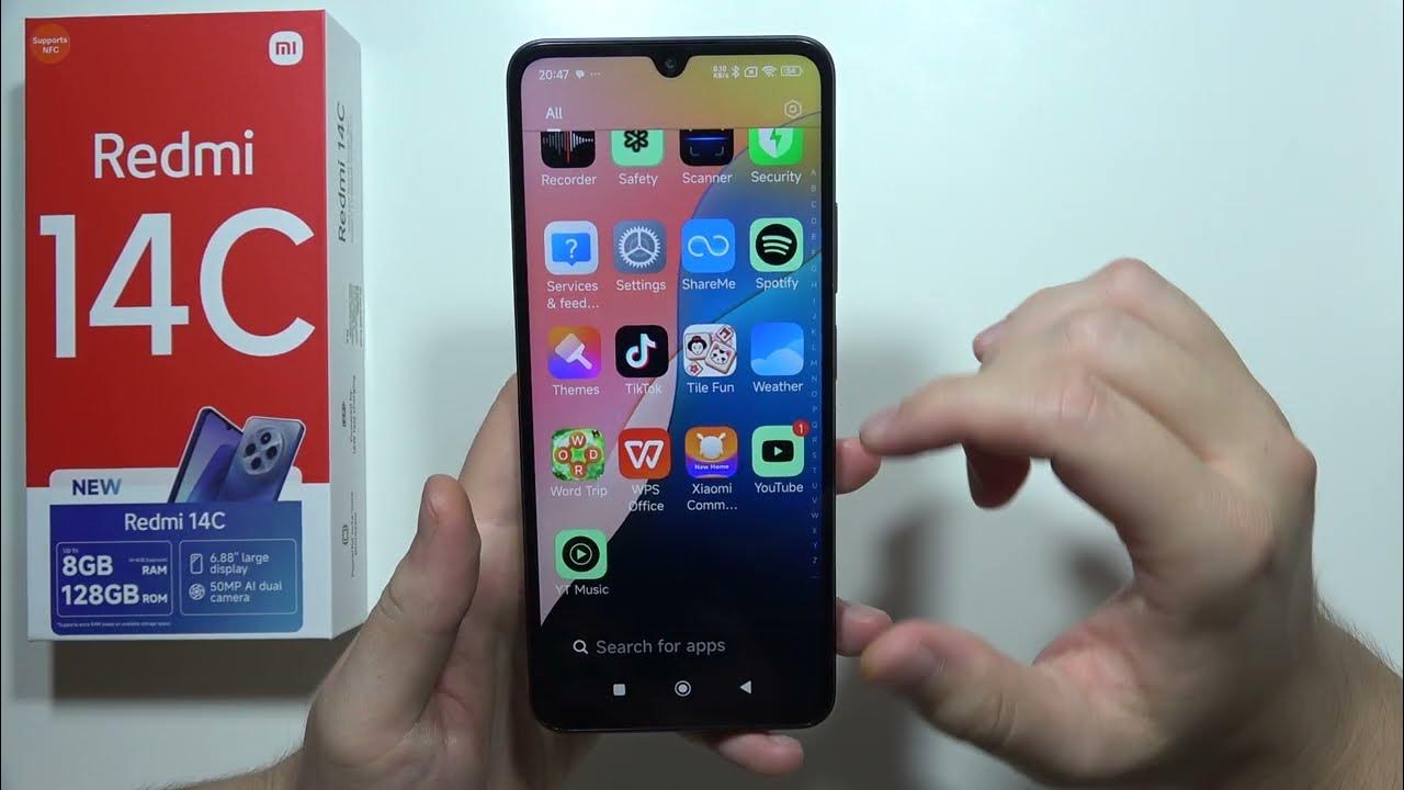 The Best Features of Redmi 14C - 17 Tips & Tricks - YouTube