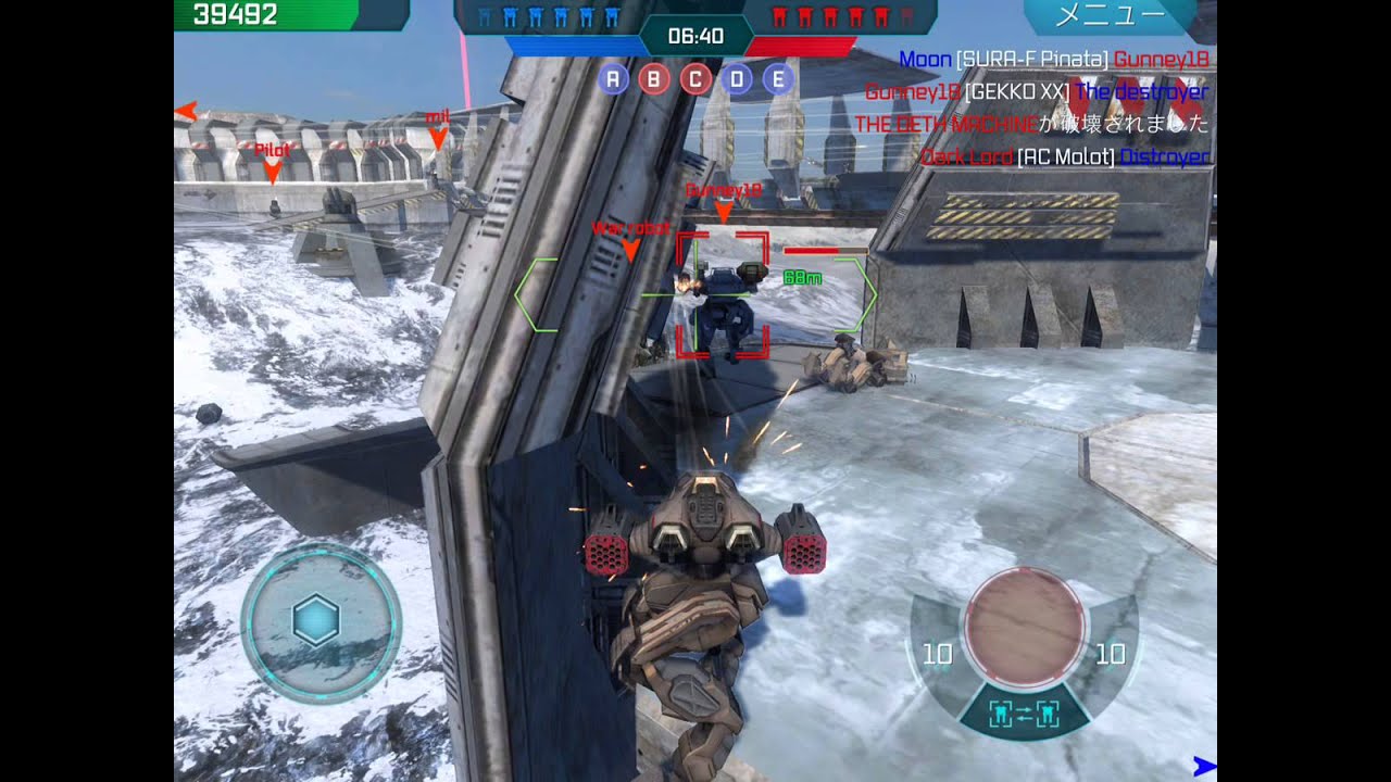Walking War Robots(WWR)-Pinata（ピナタ）-雪山-iPhone・iPadゲームアプリ - YouTube