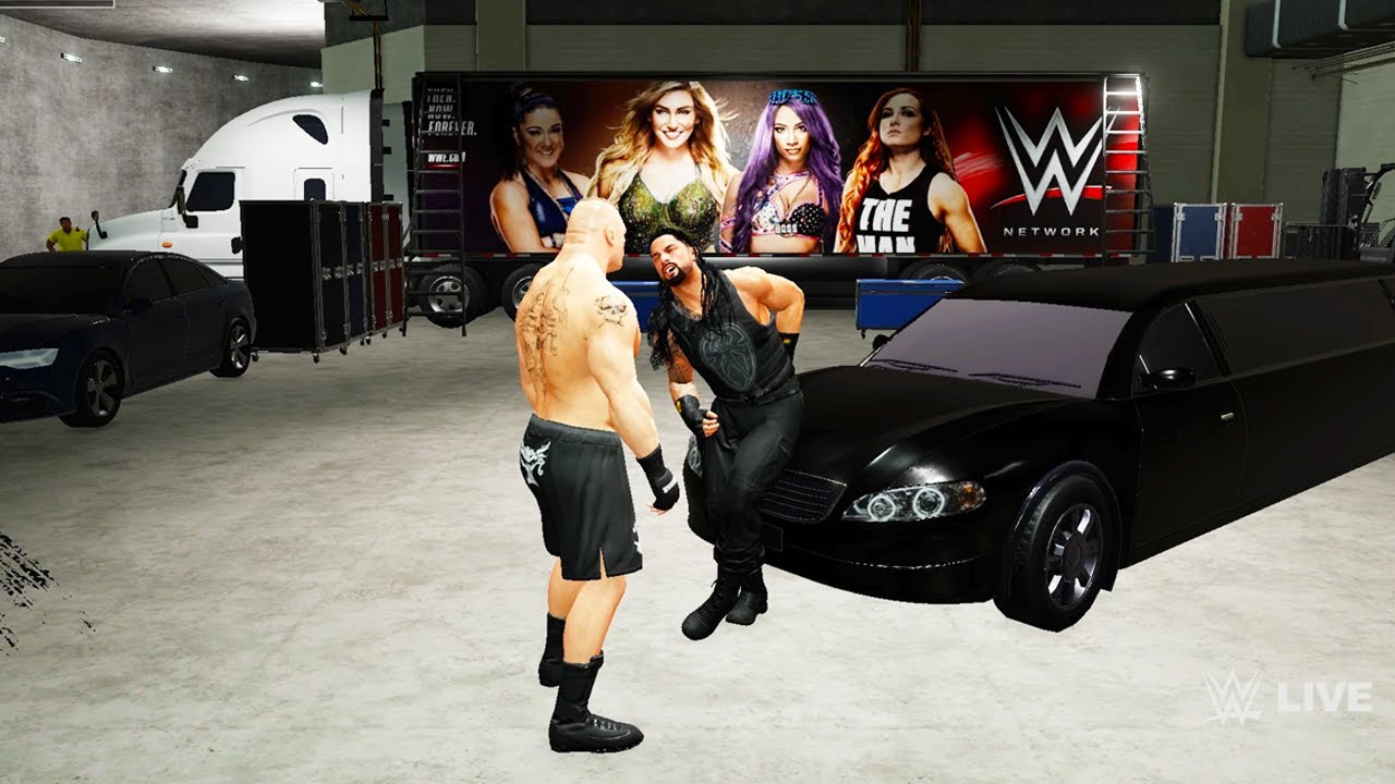 Brock Lesnar vs Roman Reigns Backstage Brawl | WWE | F-5S Compilation ...