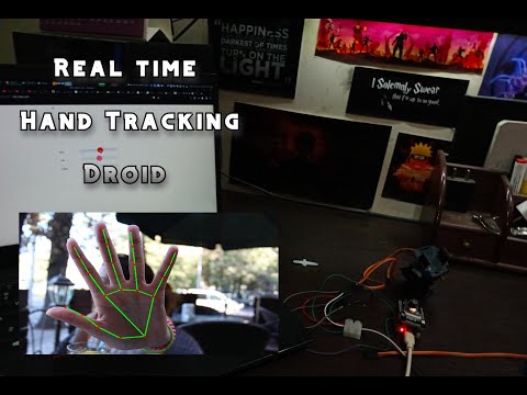 Create Simple Hand Tracking Droid using ESP-32 Cam - YouTube