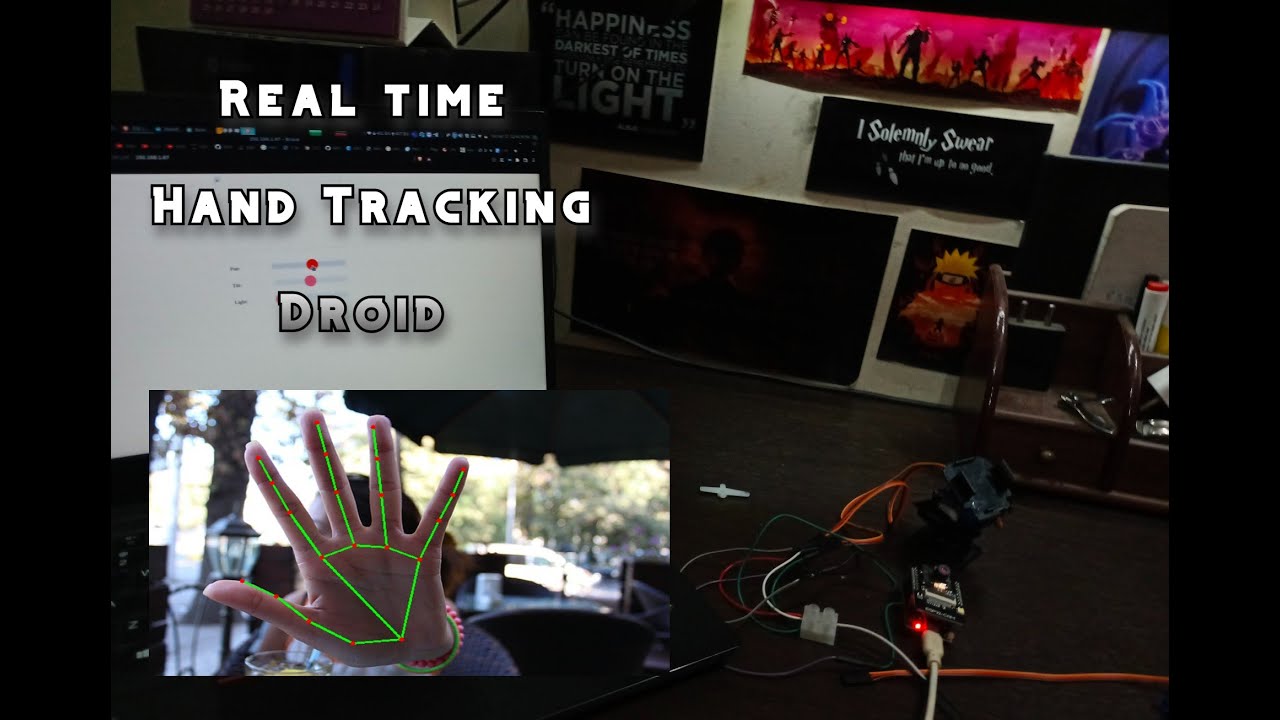 Create Simple Hand Tracking Droid using ESP-32 Cam - YouTube