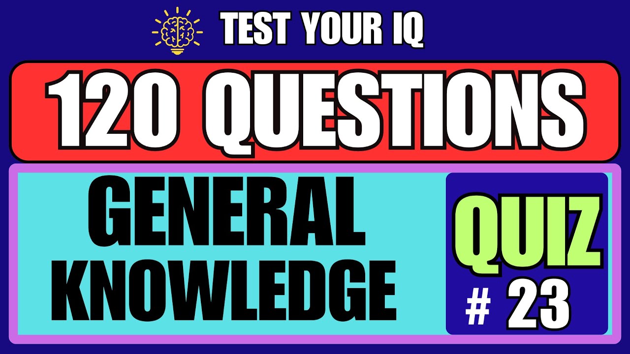 THINK YOU'RE A KNOW-IT-ALL?CAN YOU ANSWER ALL THE QUESTIONS CORRECTLY ...