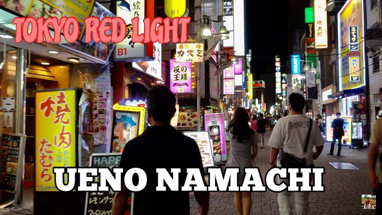 🇯🇵4K｜TOKYO RED-LIGHT WALKING TOUR ~ UENO NAKAMACHI DORI STREET ~ - YouTube