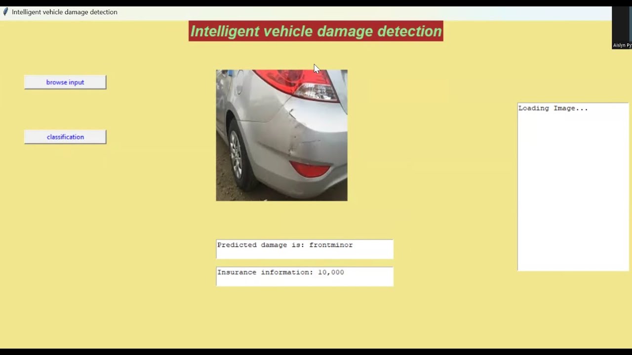 Intelligent Vehicle Damage Assessment And Cost Estimator Insurance ...