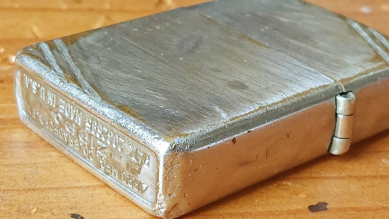 1940's ZIPPO 3 barrel hinge "easily" repair - YouTube
