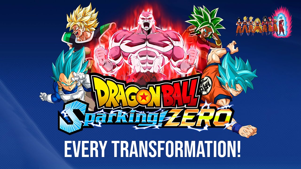Dragon Ball Sparking Zero All Transformations & Fusions (4K 60FPS ...