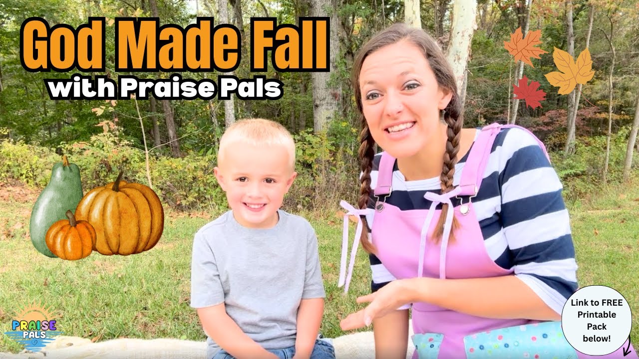 God Made the Fall! 🍂 Colors, Pumpkins & Songs with Praise Pals | Shine ...
