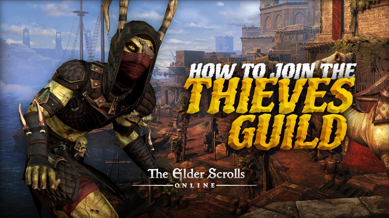 How to Join the Thieves Guild in ESO | Tip Board & Heists - YouTube