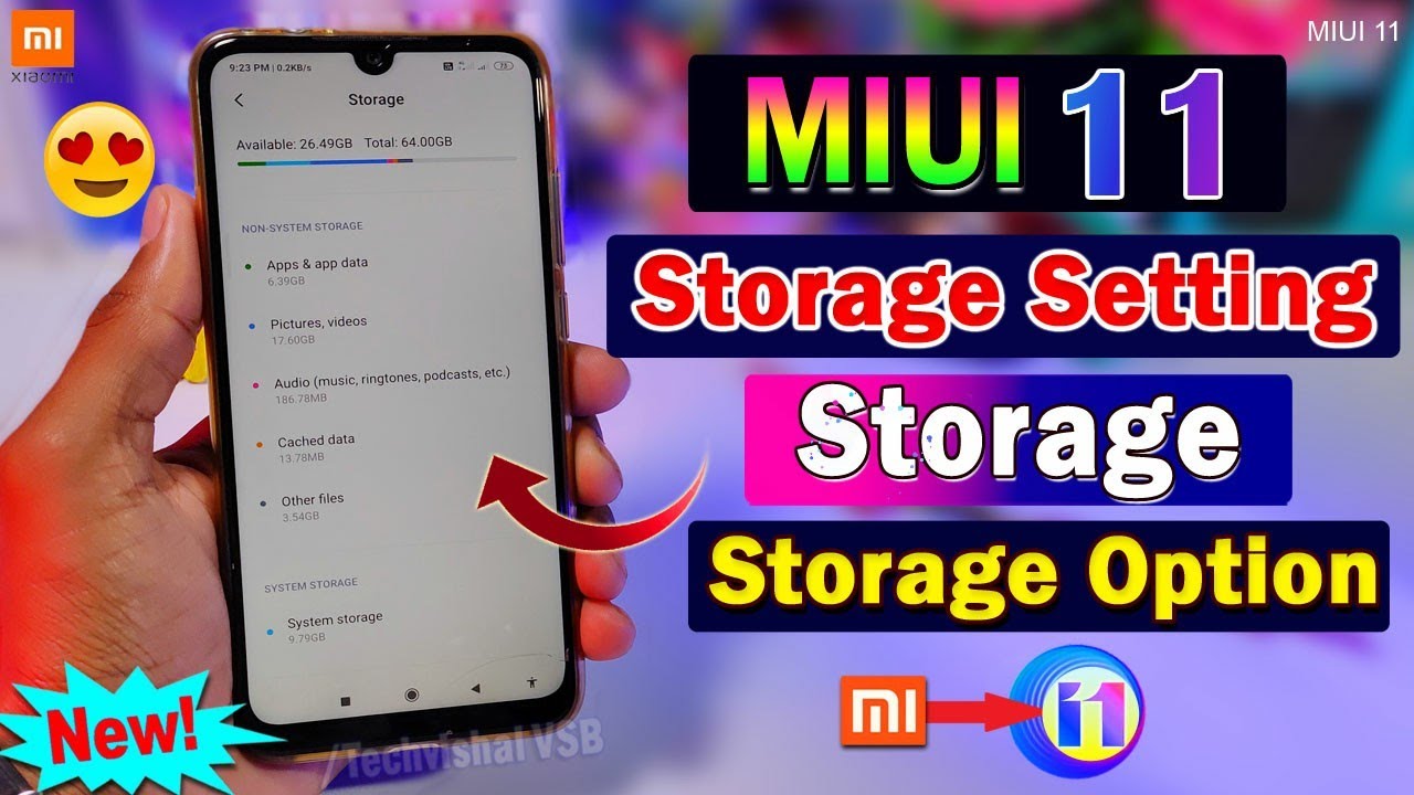 MIUI 11 Features Storage Settings | MIUI 11 Storage Option | How to check Storage in MIUI 11 ...