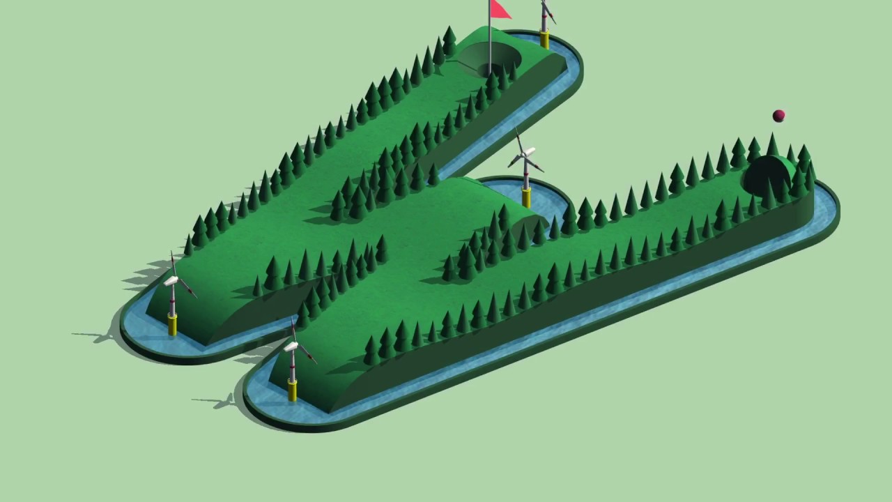 Alphaputt 100% - all letters in HOLE IN ONE! - YouTube