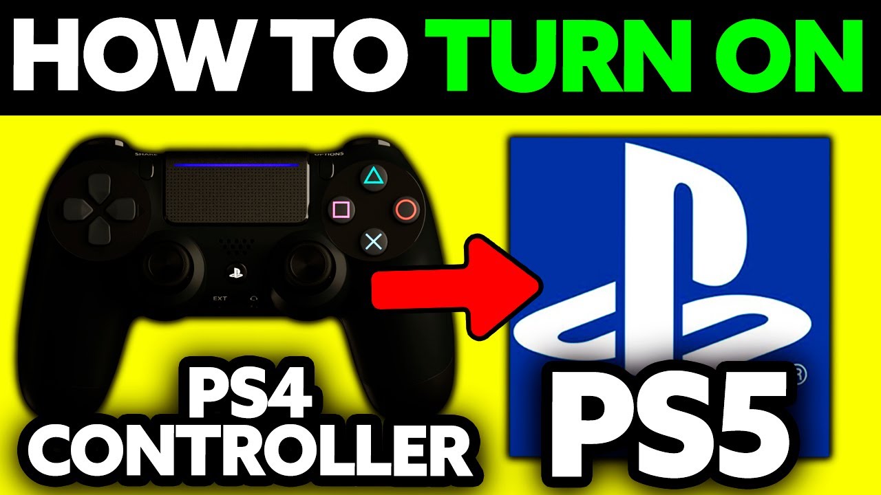 How To Turn ON PS5 With PS4 Controller (2025) - Step by Step - YouTube