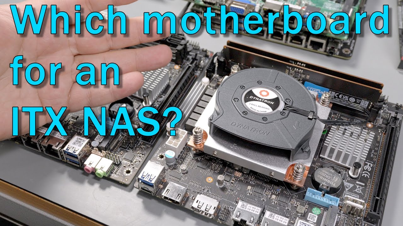 Never enough SATA ports. (AKA the problem with ITX NAS cases) - YouTube