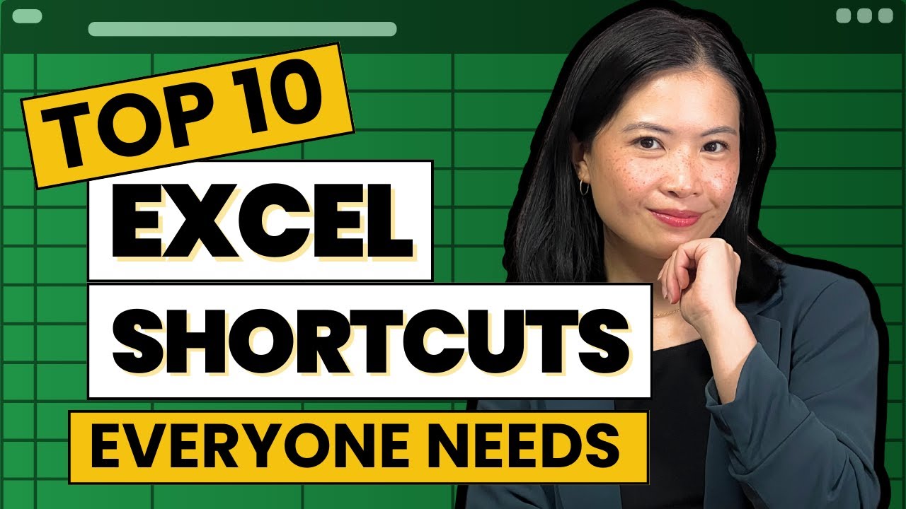 TOP 10 ESSENTIAL Easy Excel Keyboard Shortcuts To Boost Productivity ...