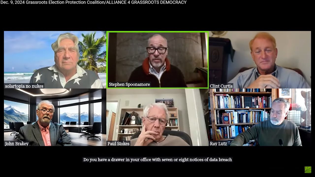 Dec. 9, 2024 Grassroots Election Protection Coalition/ALLIANCE 4 ...