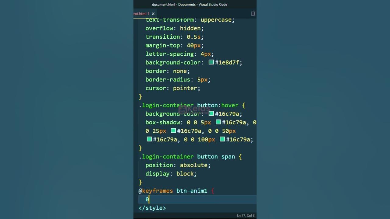 Membuat Halaman Login Html Css Coding Html Kelaskomputeronline Youtube