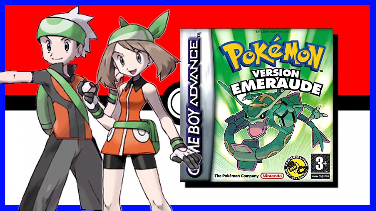 Pokémon version Émeraude - Game Boy Advance (Intro start up) #shorts ...