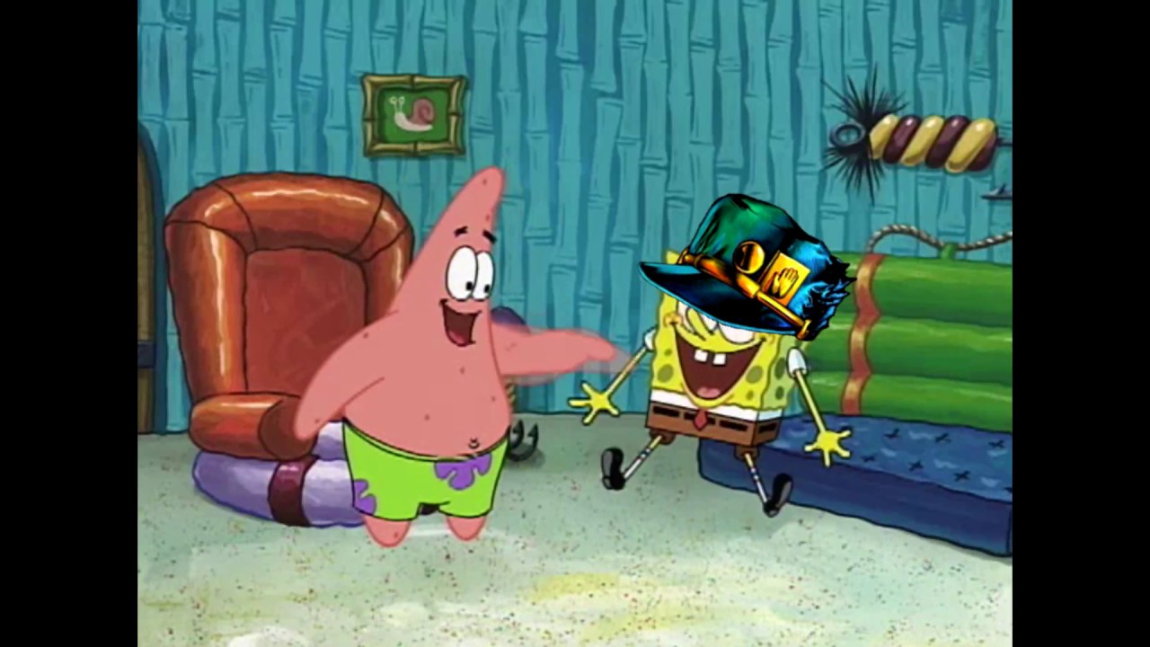 Patrick Teaches Spongebob how to be a JoJo - YouTube