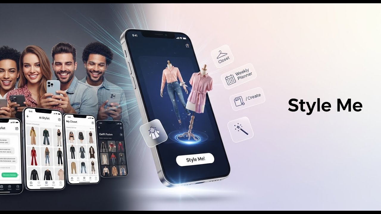 AI driven camera feature within the Style Me app that allows users to ...