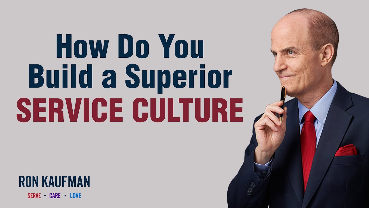 How Do You Build A Superior Service Culture? - YouTube