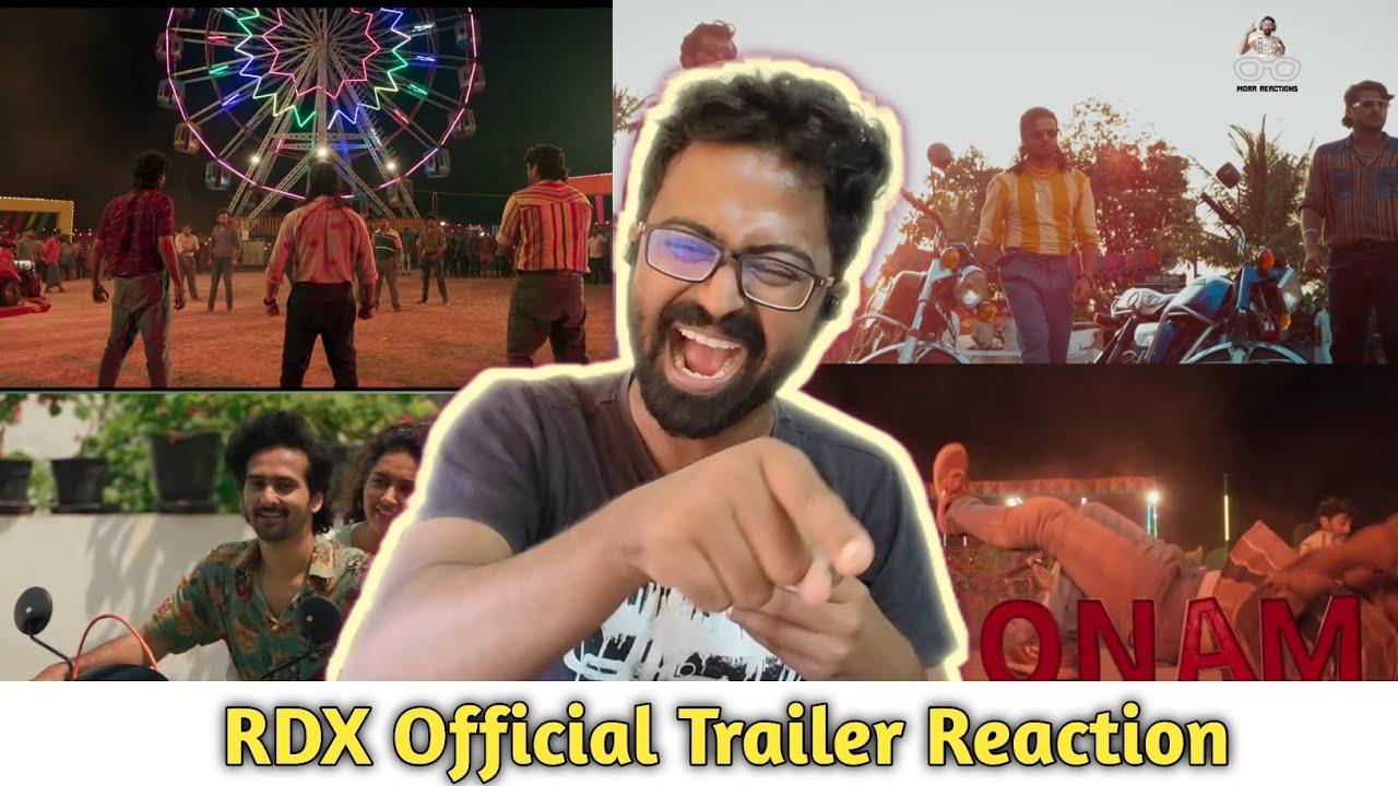RDX - Official Trailer Reaction | Shane Nigam,Antony Varghese,Neeraj ...