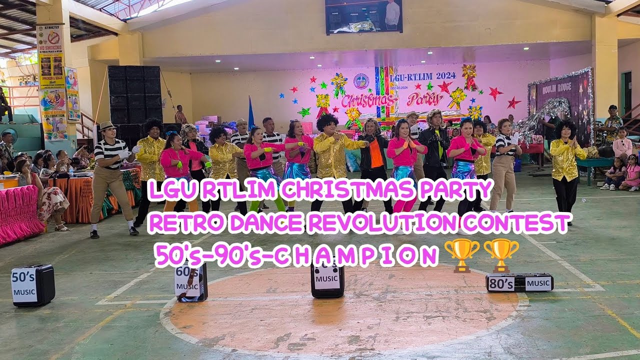 RETRO DANCE REVOLUTION -CHAMPION CHRISTMAS PARTY - YouTube