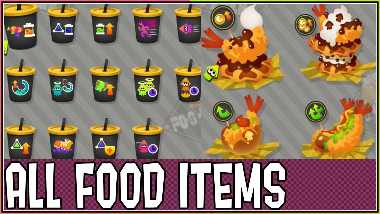 ALL CRUSTY SEAN FOOD ABILITIES FOOD AND DRINKS GUIDE! FOOD LIST ...