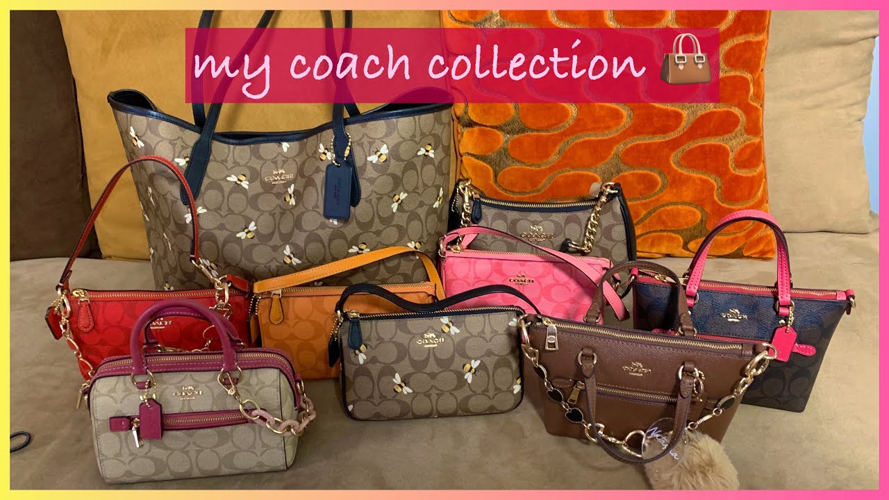 My Entire Coach Collection 🥰 (so far 😉) - YouTube