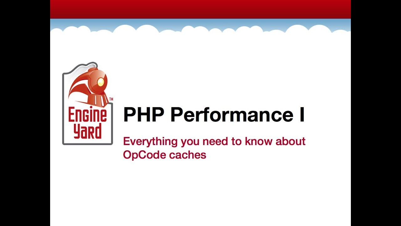 PHP Performance I: Everything You Need to Know About OpCode Caches - YouTube