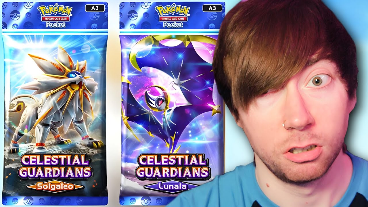 Opening 10 Pokémon TCG "Celestial Guardians" Booster Packs - YouTube